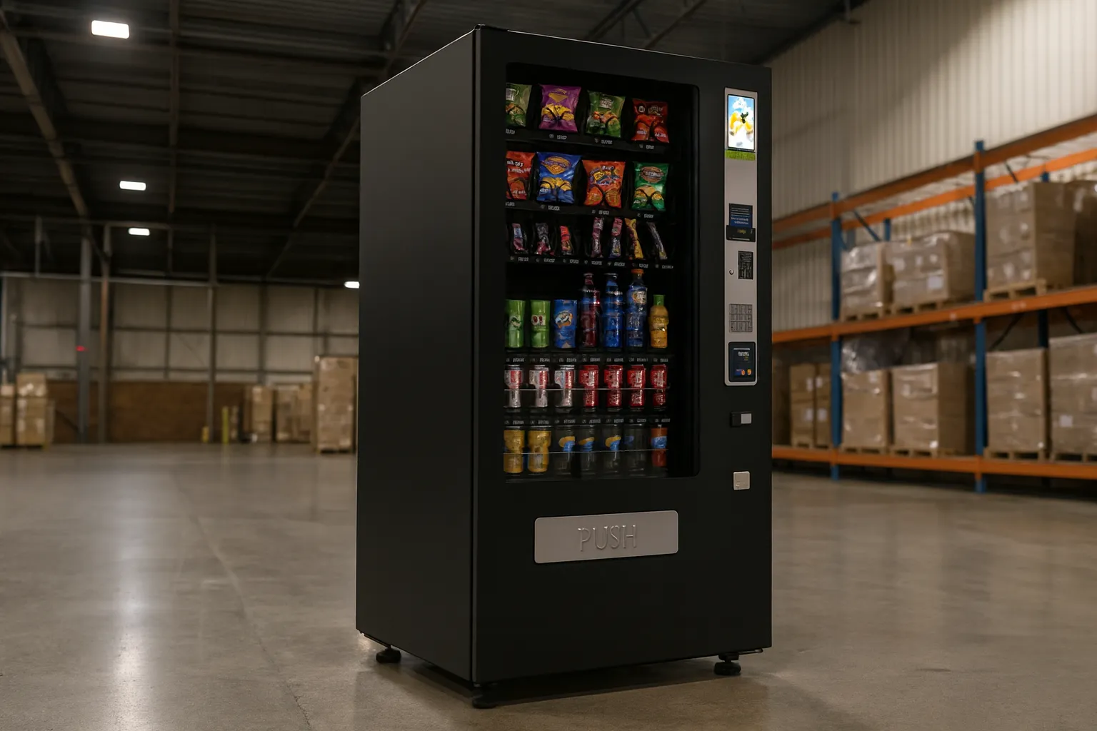 Warehouse Vending Machines Designed for Staff Wellbeing
